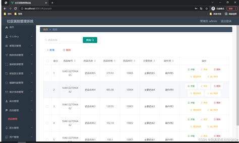 基于spring Boot的社区医院管理系统设计与实现基于springboot的社区医疗健康管理系统的设计与实现 Csdn博客