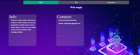 Make Basic Website Using Html Css Javascript By Artur Fiverr