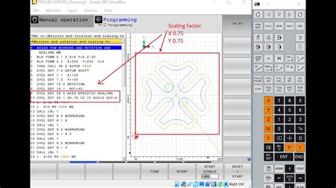 Heidenhain TNC640 Getting Started Transformations AXIS SPECIFIC SCALING Cycle 26