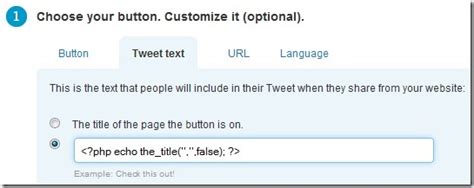 How To Add The New Tweet Button To The Front Page Of Your WordPress Blog 40Tech