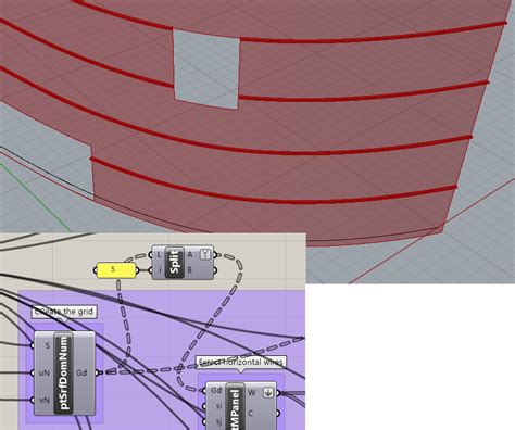 Creating Grid To Trimmed Surface By Using Project Points Grasshopper McNeel Forum