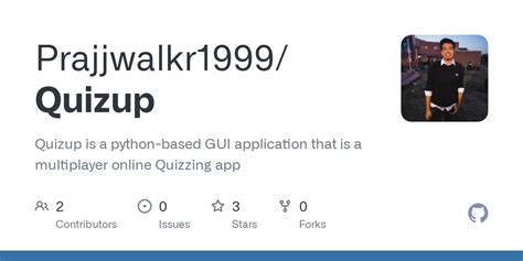 GitHub Prajjwalkr Quizup Quizup Is A Python Based GUI Application That Is A Multiplayer