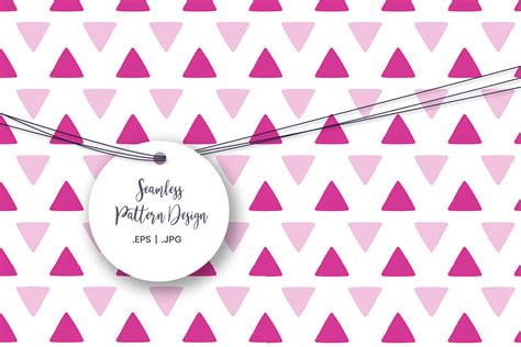 Triangle Pattern Graphic By Doridodesign Creative Fabrica