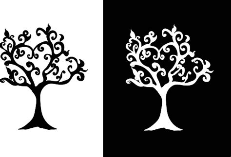 Stylized Tree Shape Texture Nature Vector Shape Texture Nature Png