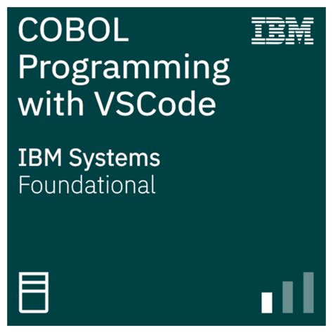 Cobol Programming With Vscode Credly