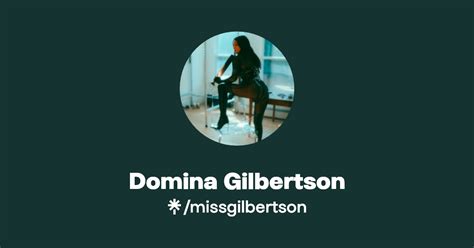 Domina Gilbertson Instagram Facebook Tiktok Linktree