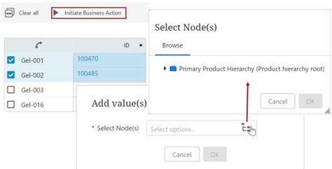 Node Picker Dialog