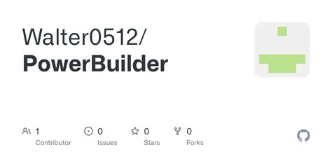 github walter0512 powerbuilder