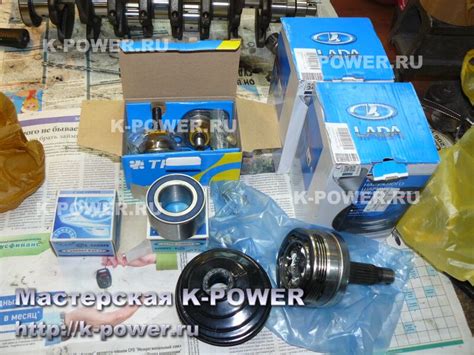 K-POWER | ВАЗ 2114 - конверсия 8v=>16v, валы Нуждин 9.75 мм (275 град)