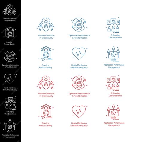 Premium Vector Ai Anomaly Detection Vector Symbol Pack Identifying
