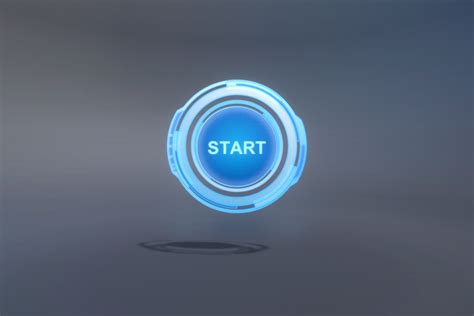 Sci Fi Single Button 3d Gui Unity Asset Store