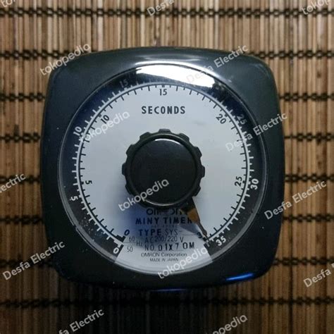 Jual Miny Timer Omron Type Sys 30 Second 220 Vac Original Japan