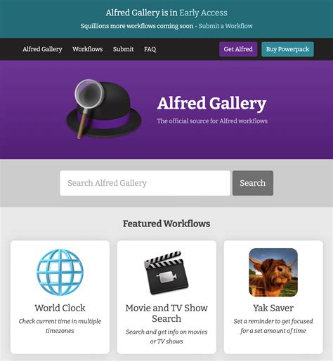 Alfred Gallery Now In Early Access Alfred Blog