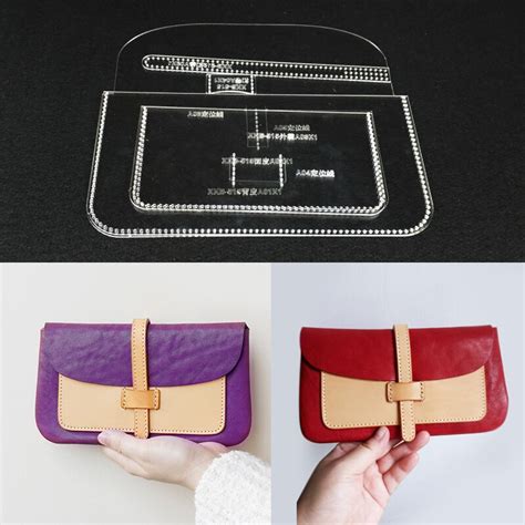 Handmamde Handbag Acrylic Template Leather Pattern Grandado