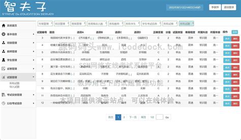 基于jsp mysql Spring mybatis的SSM网络在线考试系统平台 CSDN博客
