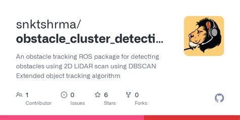 Github Snktshrmaobstacleclusterdetection An Obstacle Tracking Ros Package For Detecting