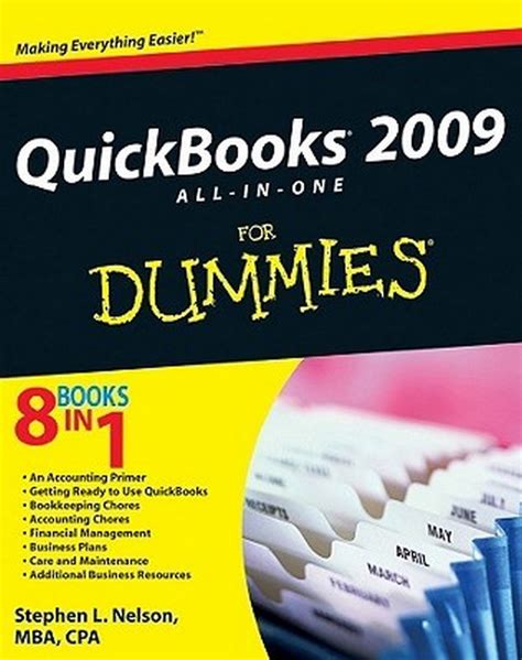quickbooks 2009 all in one for dummies stephen l nelson [pdf