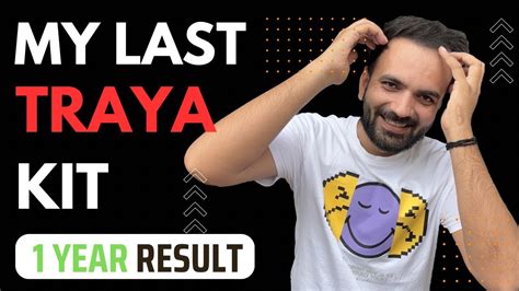 Taraya Hair Genuine Review 1 Year 🥹 Hair Loss Traya Result Hair
