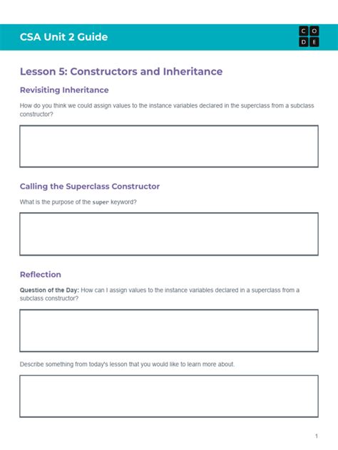 Csaunit2guide2023 2024 Pdf