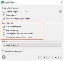 How To Export Tables And Worksheets To XLSX TXT PDF And Other Formats User Guide XLTools