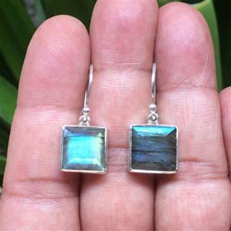 Labradorite Earrings Etsy
