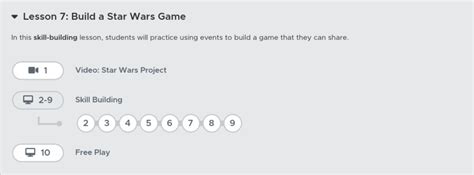 3rd Grade D Smith 05 01 Lesson 7 Build A Star Wars Game Foulois Media Arts