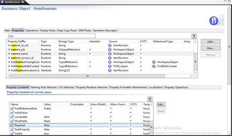 rac teamcenter how to make a property mandatory in bmide