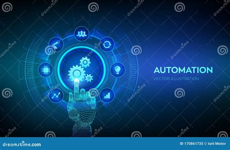 Automation Software Iot And Automation Concept As An Innovation Improving Productivity In