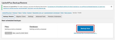 Cara Backup Wordpress Dengan Plugin Updraftplus