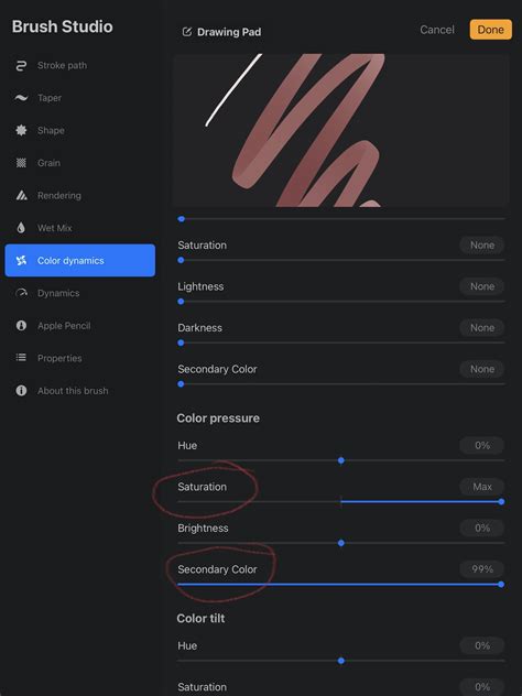 How To A Create Color Dynamics Brush For Procreate EbbandFlowCC