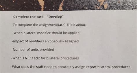 Solved Develop A Coding Procedure For Bilateral Cataract