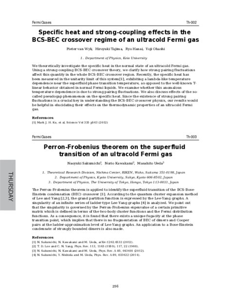 Pdf Ay Specific Heat And Strong Coupling Effects In The Bcs Bec