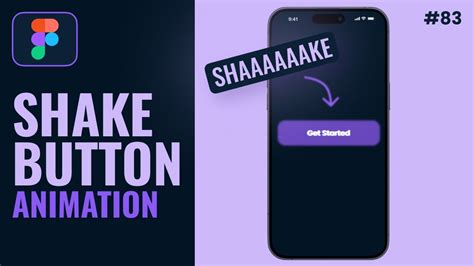 Shake Button Animation Figma Interactive Components YouTube
