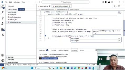 30 how to create classes and objects in java oop practice youtube