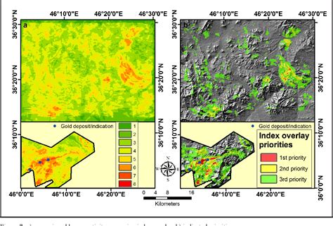 Figure 7 From Orogenic Gold Prospectivity Mapping Using Geospatial Data