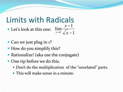 Ppt Calculating Limits Powerpoint Presentation Free Download Id