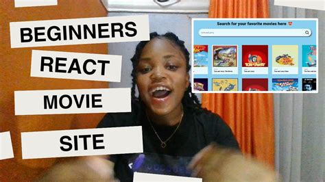 Build A React Movie Site With Api React Beginners Tutorial Youtube