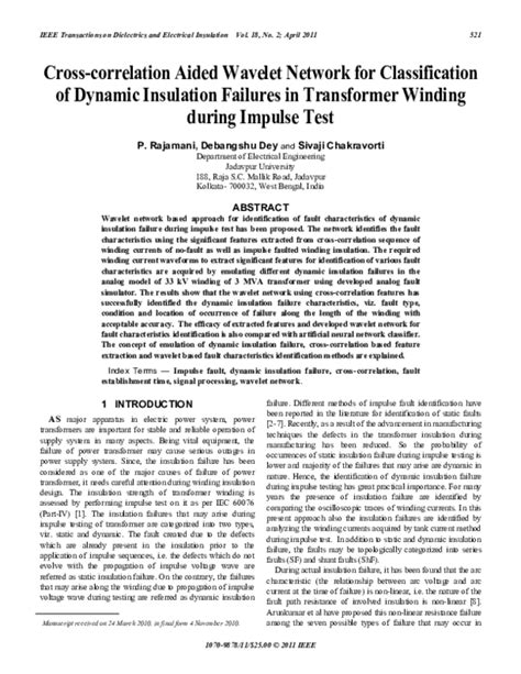 Pdf Cross Correlation Aided Wavelet Network For Classification Of