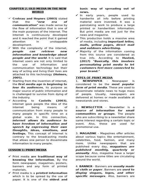 Module 2 Week 3 And Week 4 Pdf