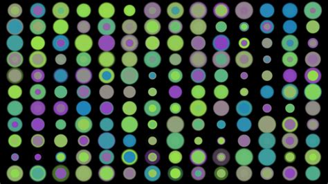 Circle Dot Transition Color Animation Background 20539121 Stock Video