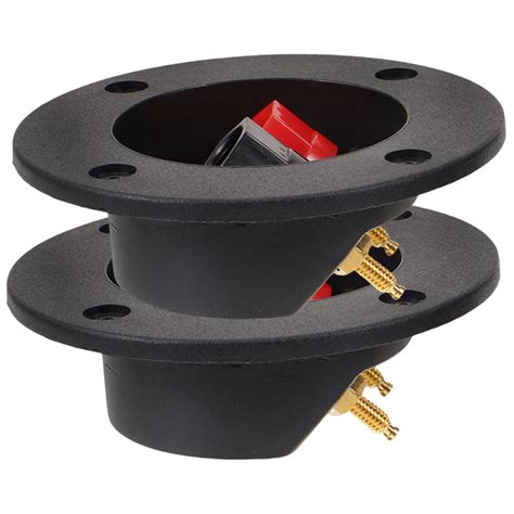 Raindrops 2pcs Speaker Terminal Speaker Connector Binding Post Speaker Box Terminal Cup Speaker