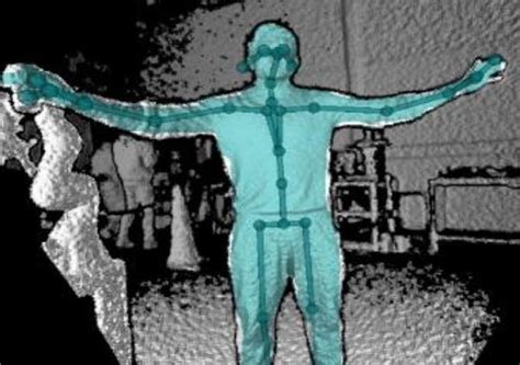 body tracking sdk from microsoft kinect azure giving information about