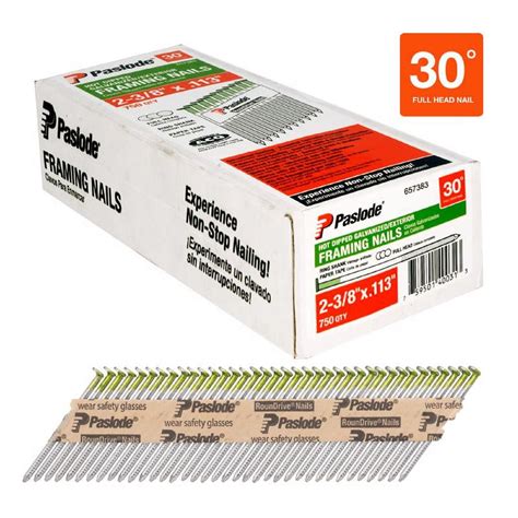 Itw Brands Paslode 657383 Nail Fr Hdg 2 38x113