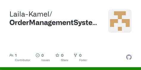 Github Laila Kamelordermanagementsystem Wpf