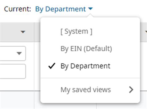 saving views and exporting report data
