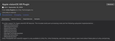 Visionos Immersive Mode Unity Engine Unity Discussions