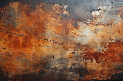 Premium Ai Image Rusty Texture