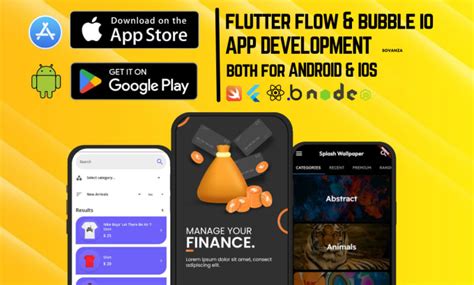Do Ios And Android Mobile App Development Using Flutter Flow And Bubble Io By Sovanzainc Fiverr