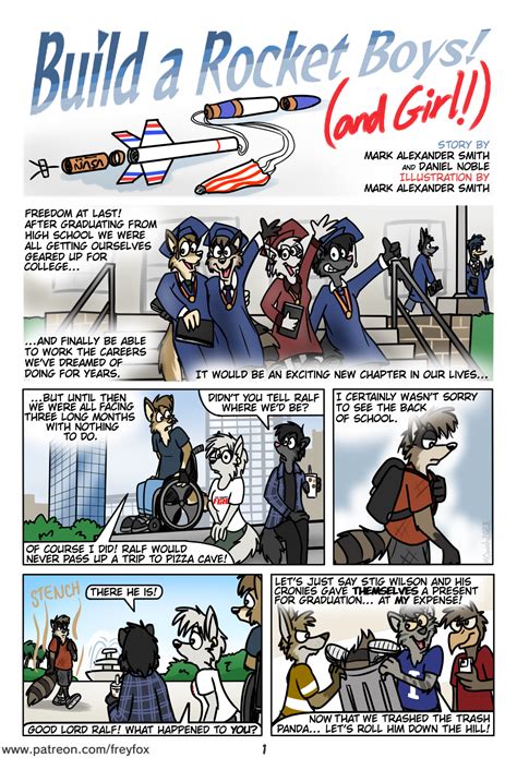 Build A Rocket Boys And Girl Page 1 Incomplete Control Comic