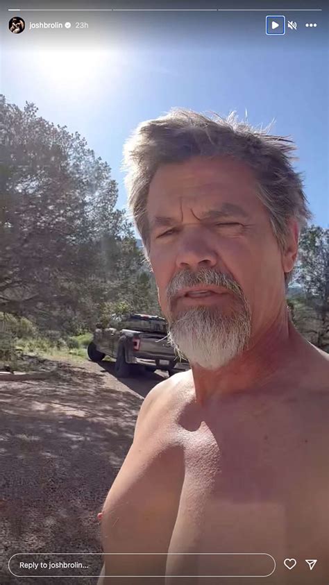 Josh Brolin Takes Morning Cold Water Plunge With Wife Kathryn Babed